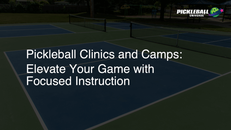 Pickleball Drills and Practice Routines - Pickleball Universe