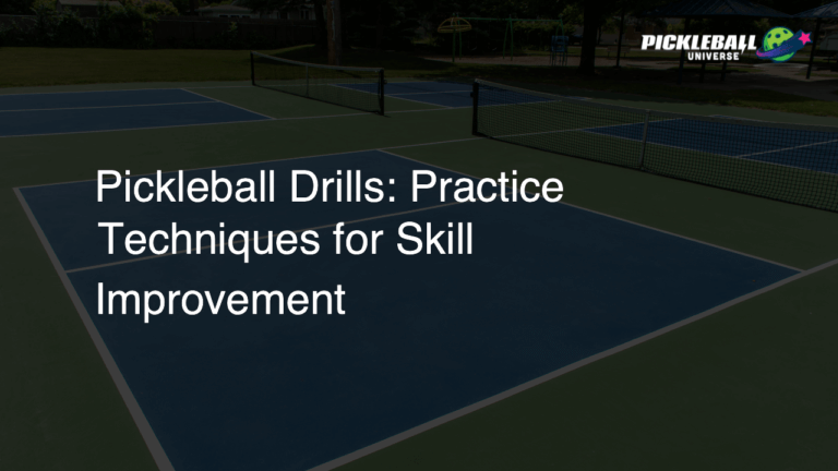Pickleball Drills: Practice Techniques for Skill Improvement ...