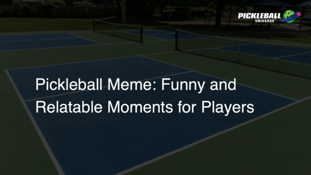 Pickleball Meme: Funny and Relatable Moments for Players - Pickleball ...