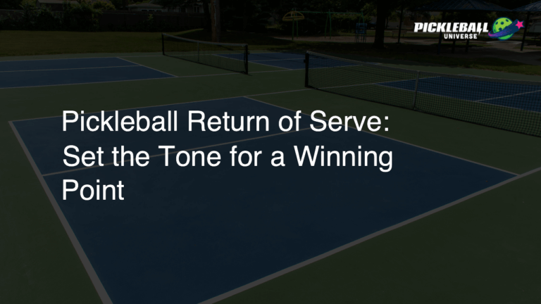 Pickleball Fundamental Techniques - Pickleball Universe