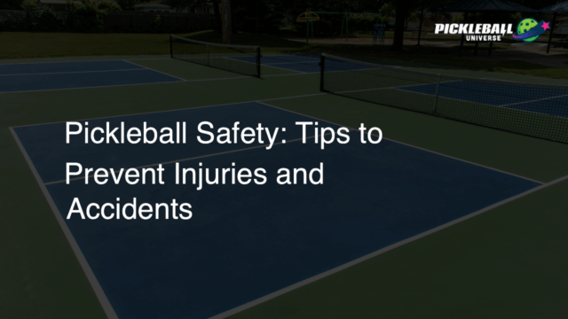 Pickleball Safety: Tips to Prevent Injuries and Accidents - Pickleball ...