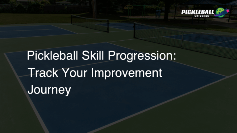 Pickleball Skill Progression: Track Your Improvement Journey ...